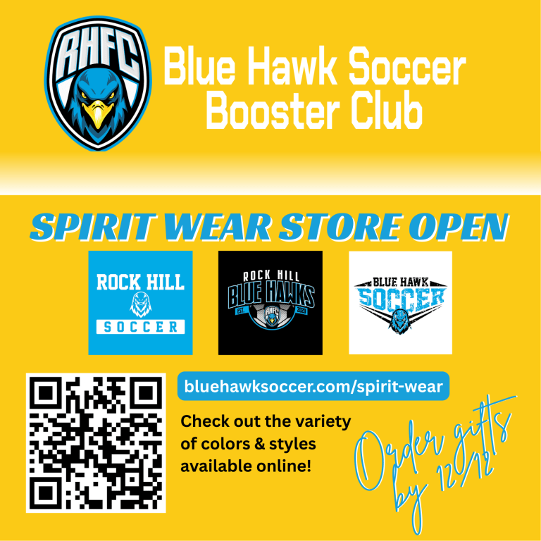 Spirit Wear Store – Blue Hawk Soccer Booster Club